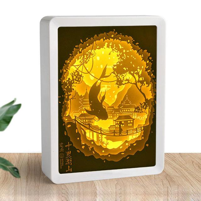 Lunibox™ - 3D Carved Art Box (Battery & USB Operated) – Urelas