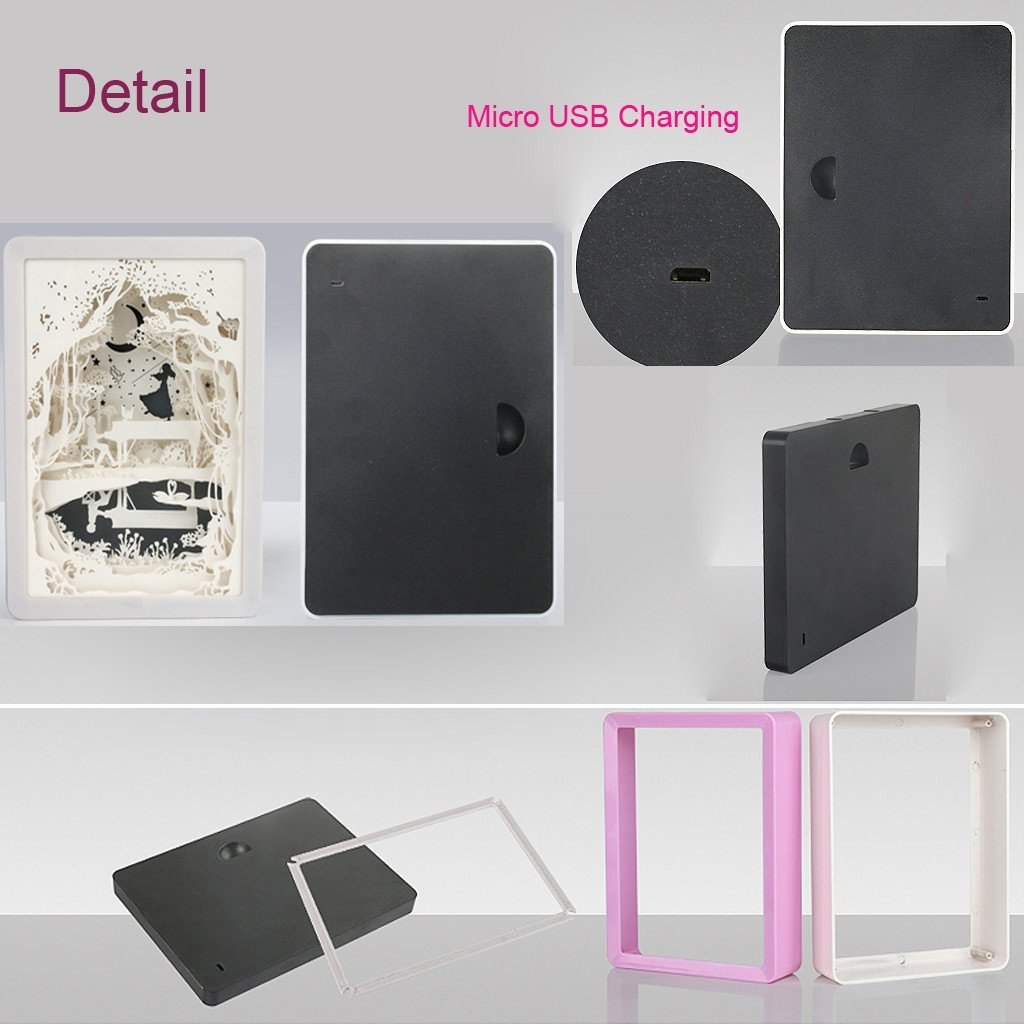 Lunibox™ - 3D Carved Art Box (Battery & USB Operated) – Urelas