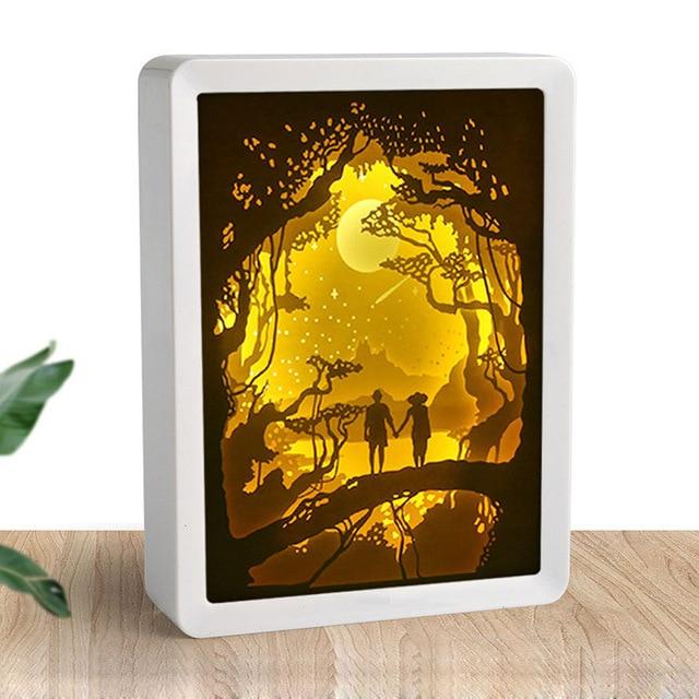 Lunibox™ - 3D Carved Art Box (Battery & USB Operated) – Urelas