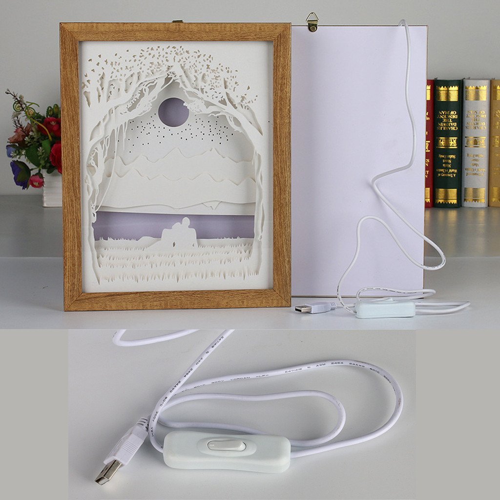 Lunibox™ - 3D Carved Art Box (Battery & USB Operated) – Urelas