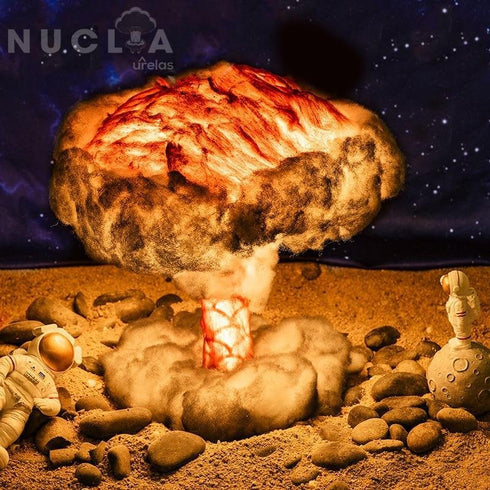 Nuclia - The Original 3D Nuclear Explosion Lamp (Mushroom Cloud) – Urelas