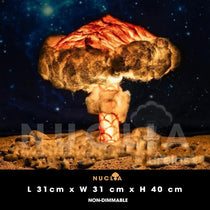 Nuclia - The Original 3D Nuclear Explosion Lamp (Mushroom Cloud) – Urelas