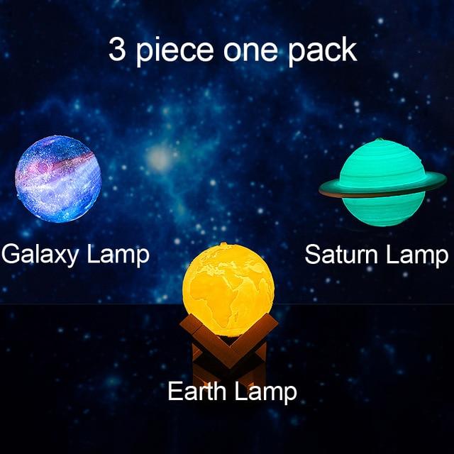 Spacemas - 3D Solar System (Planetary) Lamp Ornaments for Christmas Tr ...